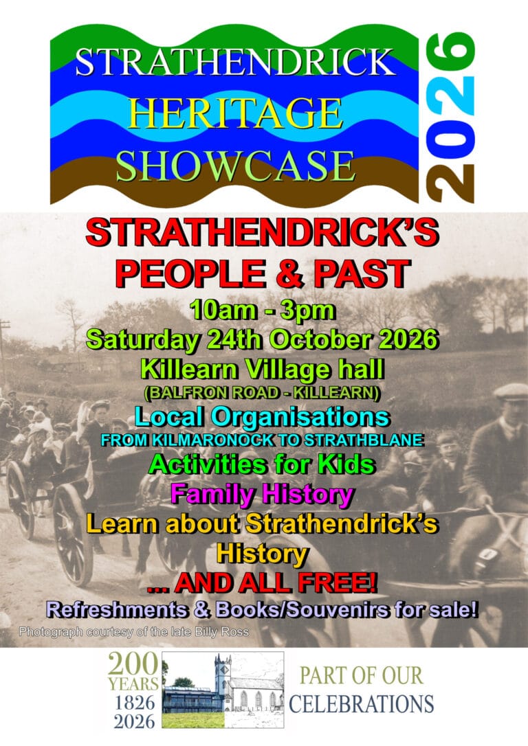 STRATHENDRICK HERITAGE SHOWCASE – Balfron Heritage